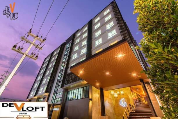 ผลงาน งานปรับปรุงแบบโรงแรมDEVELOFT LOFT HOTEL