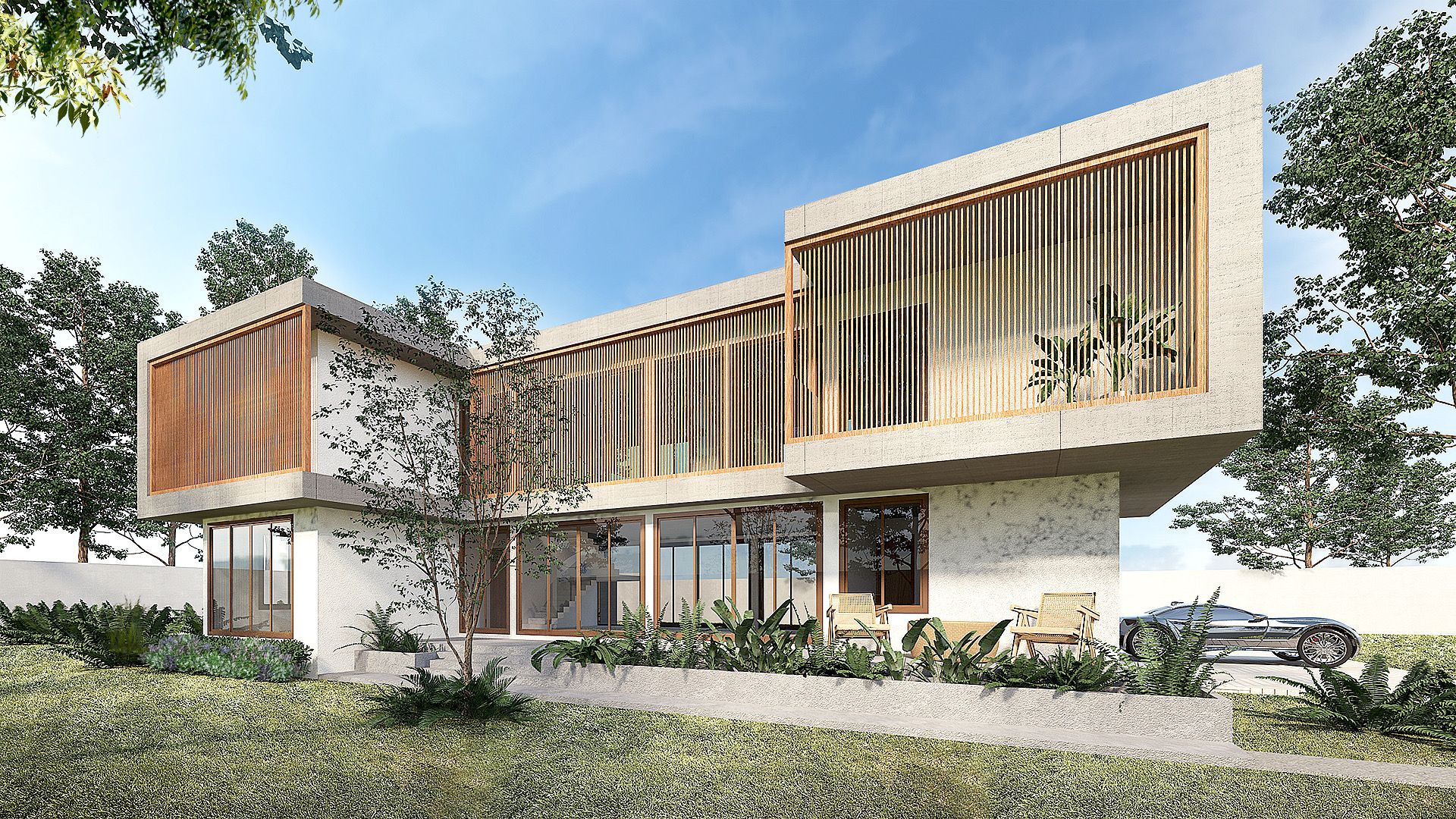 ผลงาน 3D model, Render ภาพ 3D Perspective