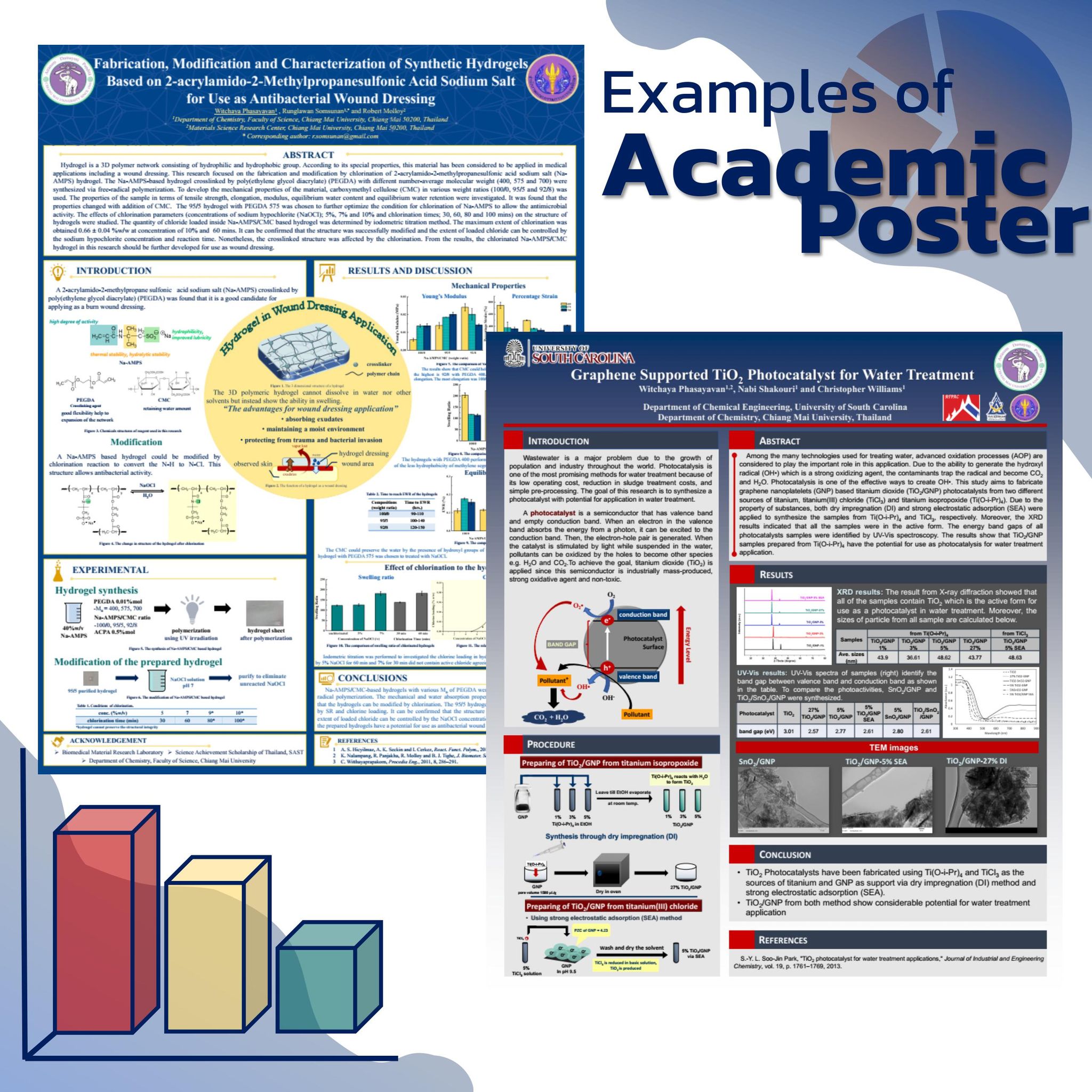 ผลงาน Academic PowerPoint/Poster and Graphical Abstract
