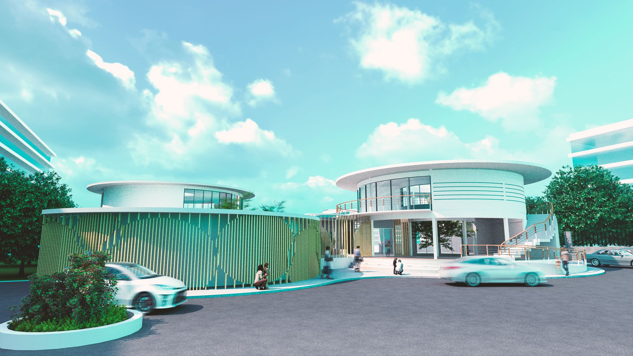 ผลงาน รับทำภาพ 3D Perspective Exterior&Interior