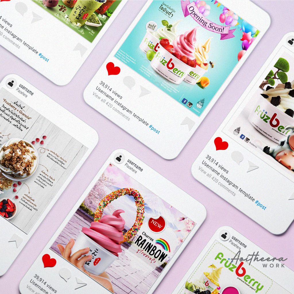 ผลงาน ออกแบบ ads. online, offline, graphic design, key visual