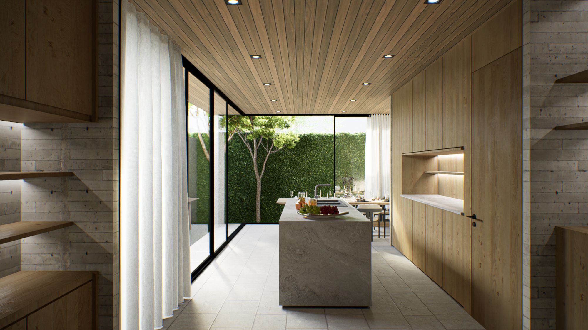 ผลงาน รับงานขึ้น 3D Model และ Render ภาพ Realistic Perspectives